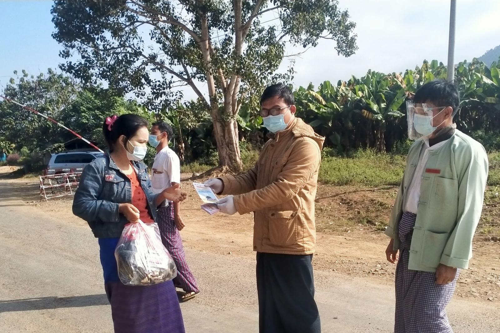 မိုင်းယုမြို့၌ Facility Quarantine နေထိုင်ပြီးသူ ၂၈ ဦးအား နေထိုင်ပ